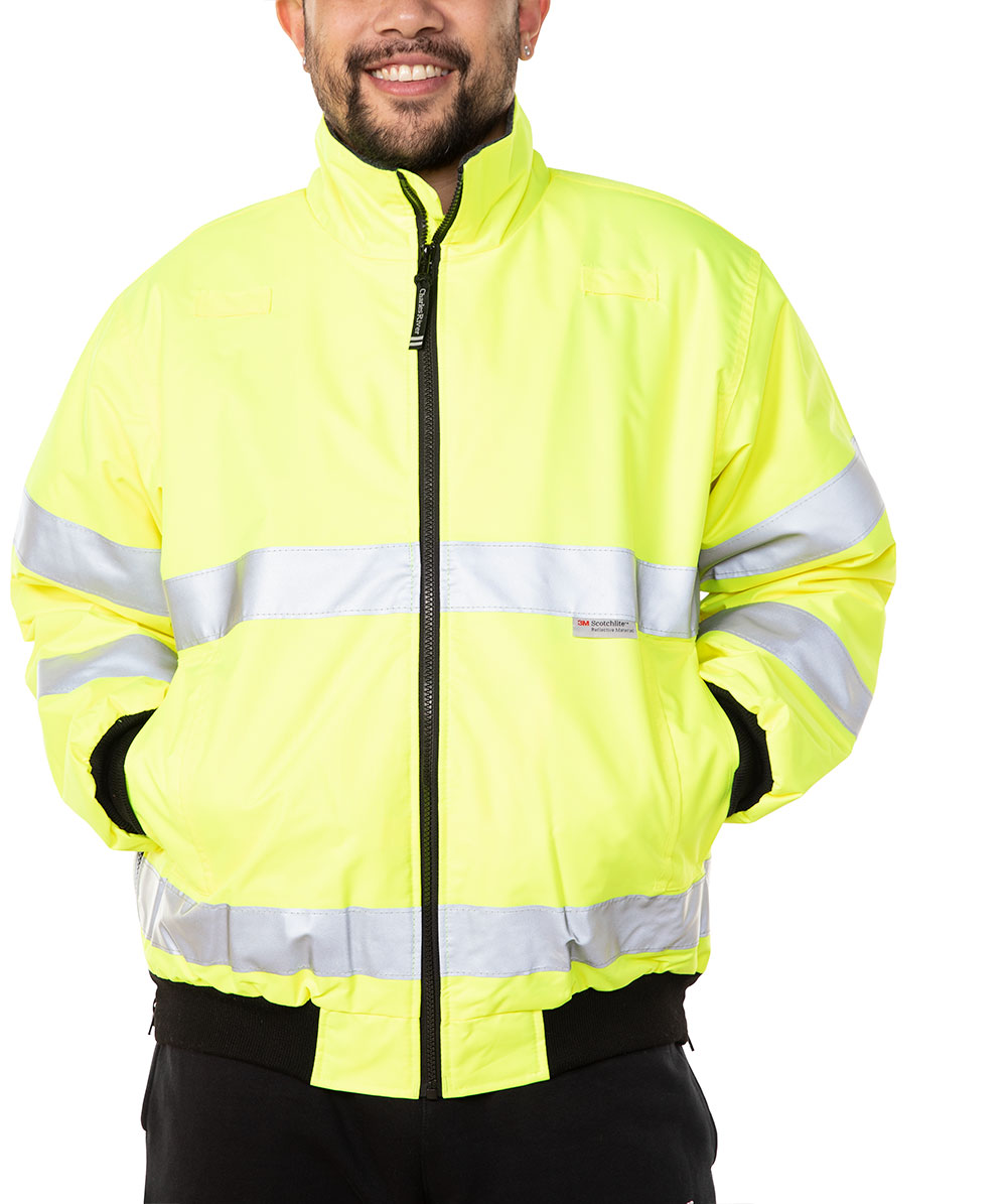 CustomInk Sizing Line-Up for Charles River Signal Class 3 Hi-Vis Safety ...