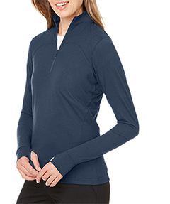 CustomInk Sizing Line-Up for Spyder Women's Spyre Lightweight Quarter ...