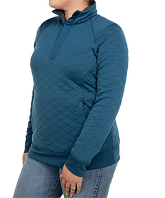 CustomInk Sizing Line-Up for Stormtech Women's Montebello Quilted ...
