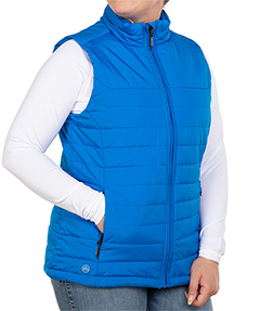 CustomInk Sizing Line-Up for Stormtech Women's Nautilus Quilted ...