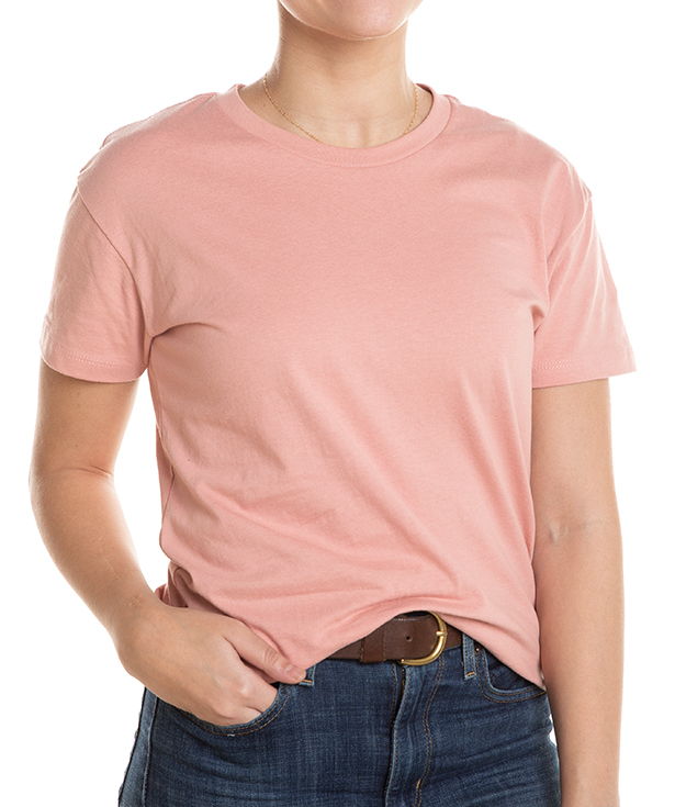 CustomInk Sizing Line-Up for Next Level Women's Cotton Short Sleeve T ...