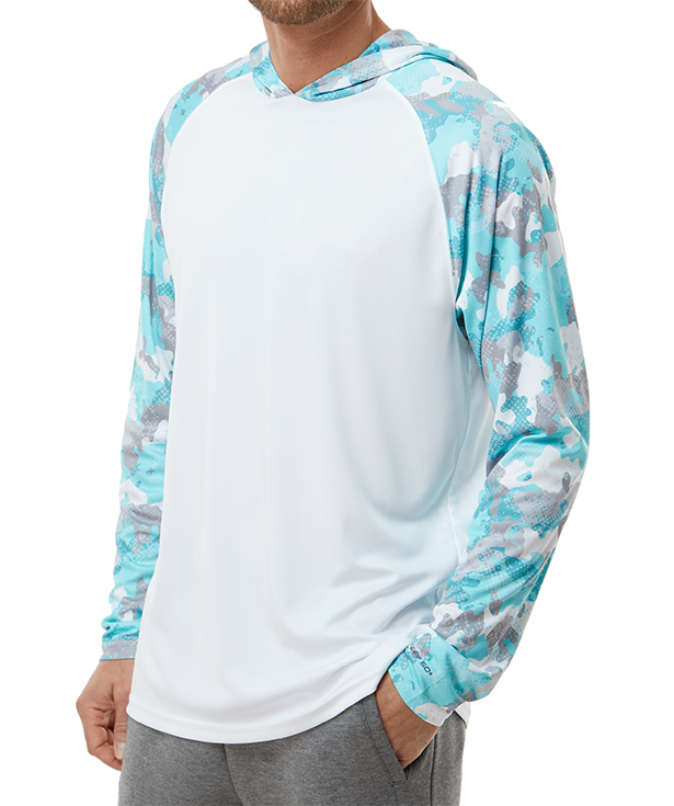 CustomInk Sizing Line-Up for Paragon Tortuga Extreme UPF 50 Hooded Long ...