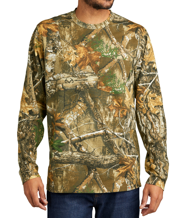 CustomInk Sizing Line-Up for Russell Outdoors Realtree® Cotton Long ...