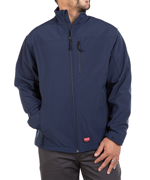 CustomInk Sizing Line-Up for Red Kap Deluxe Soft Shell Work Jacket - Standard Sizes