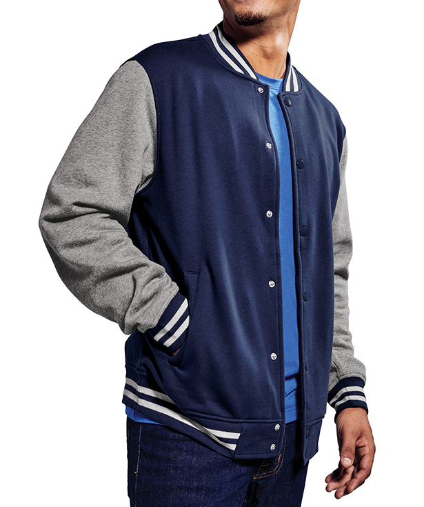 CustomInk Sizing Line-Up for Sport-Tek Fleece Letterman Fleece Jacket ...