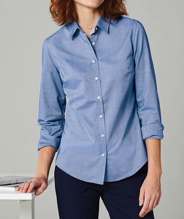 CustomInk Sizing Line-Up for Port Authority Women's SuperPro Oxford ...