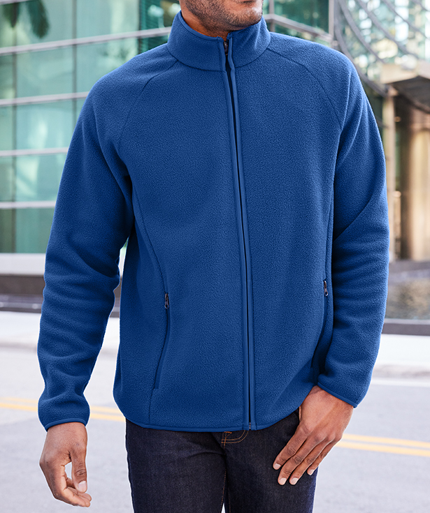CustomInk Sizing Line-Up for Port Authority C-Free Raglan Fleece Jacket ...