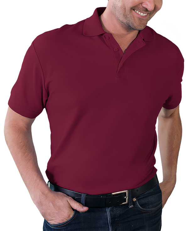 CustomInk Sizing Line-Up for Blue Generation Soft Touch Pique Polo ...