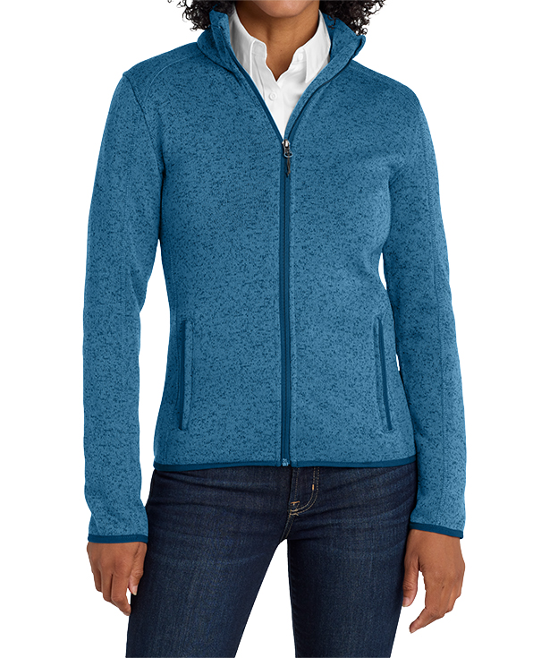 CustomInk Sizing Line-Up for Port Authority Women's Midweight Sweater ...