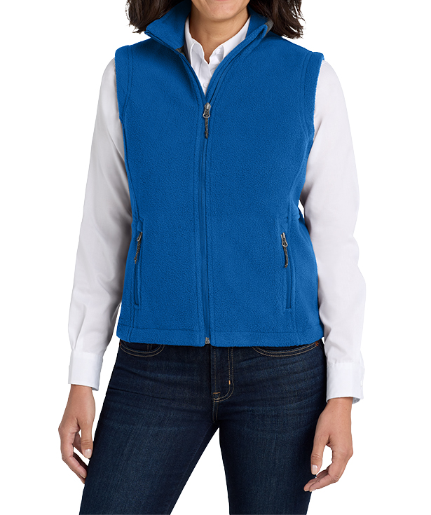 CustomInk Sizing Line-Up for Port Authority Women's Value Fleece Vest ...
