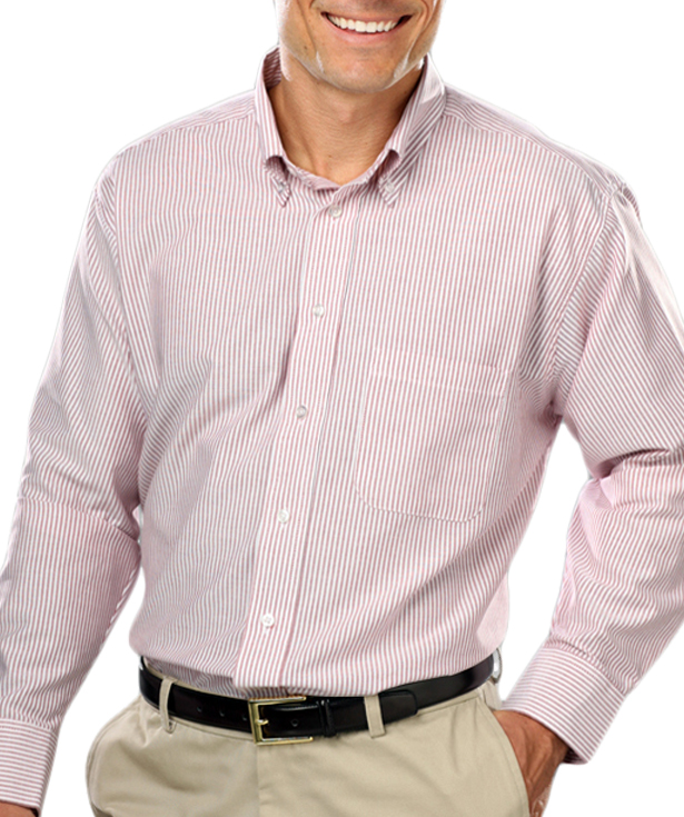 CustomInk Sizing Line-Up for Blue Generation Oxford Dress Shirt ...