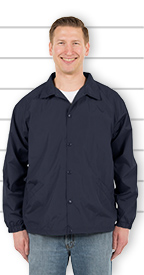 CustomInk.com Sizing Line-Up for Sport-Tek Coaches Jacket - Standard Sizes