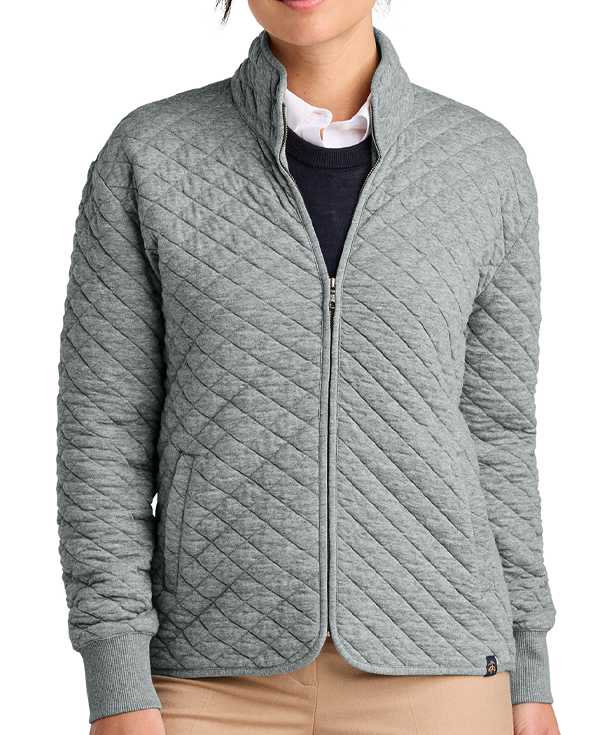 CustomInk Sizing Line-Up for Brooks Brothers Women's Diamond Quilted ...