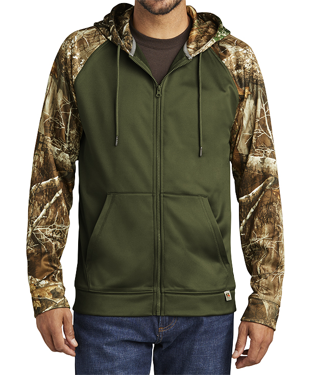 CustomInk Sizing Line-Up for Russell Outdoors Realtree® Colorblock ...