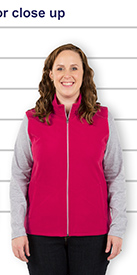 CustomInk.com Sizing Line-Up for Port Authority Women's Microfleece ...