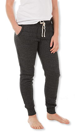 CustomInk Sizing Line-Up for Alternative Apparel Juniors Jogger ...