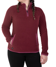 CustomInk Sizing Line-Up for Stormtech Women's Shasta Quarter Zip Tech ...
