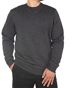 CustomInk Sizing Line-Up for Stormtech Yukon Crew Pullover - Standard Sizes